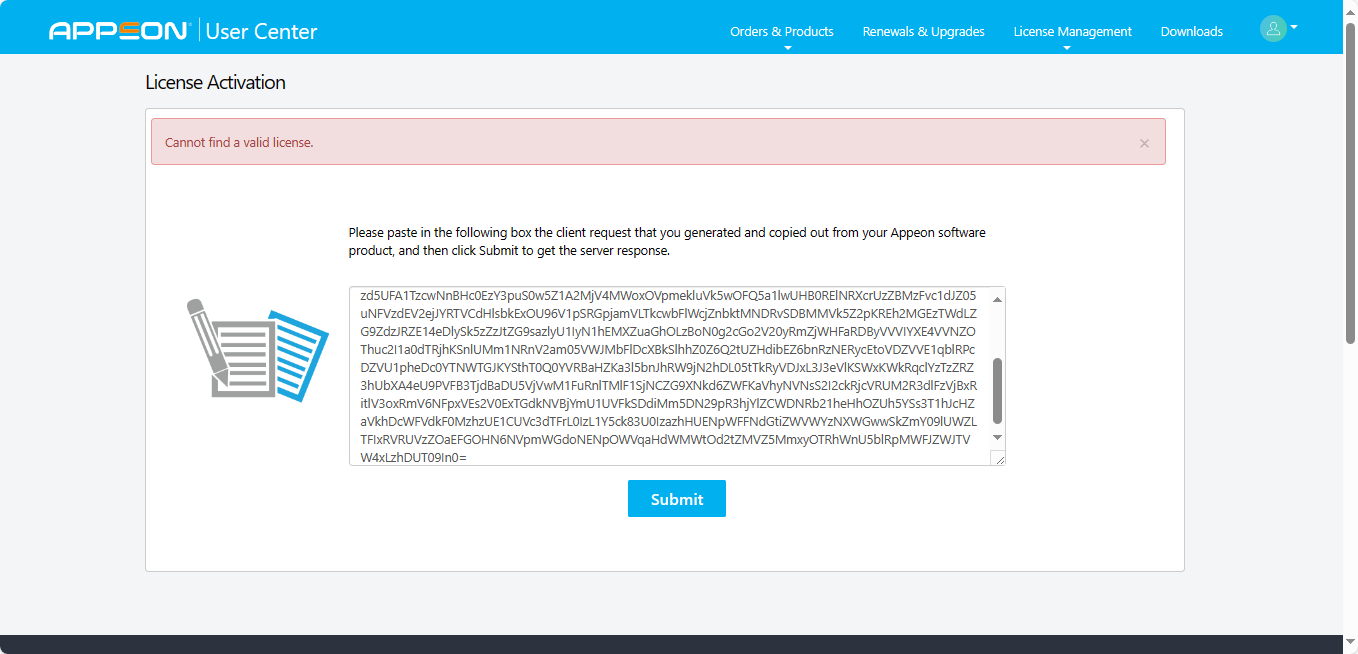 How to solve error “Cannot find a valid license” | Appeon